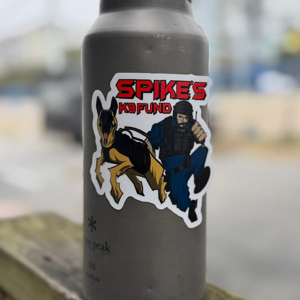 "The Bark Night" Sticker - Spike's K9 Fund