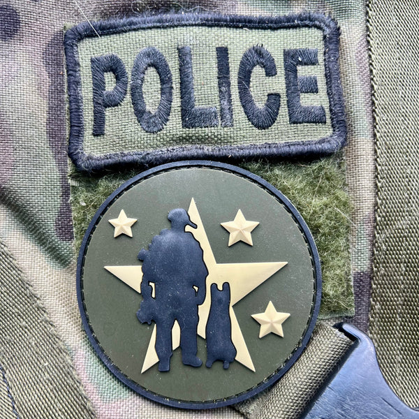 OG Logo PVC Patch - OD Green - Spike's K9 Fund